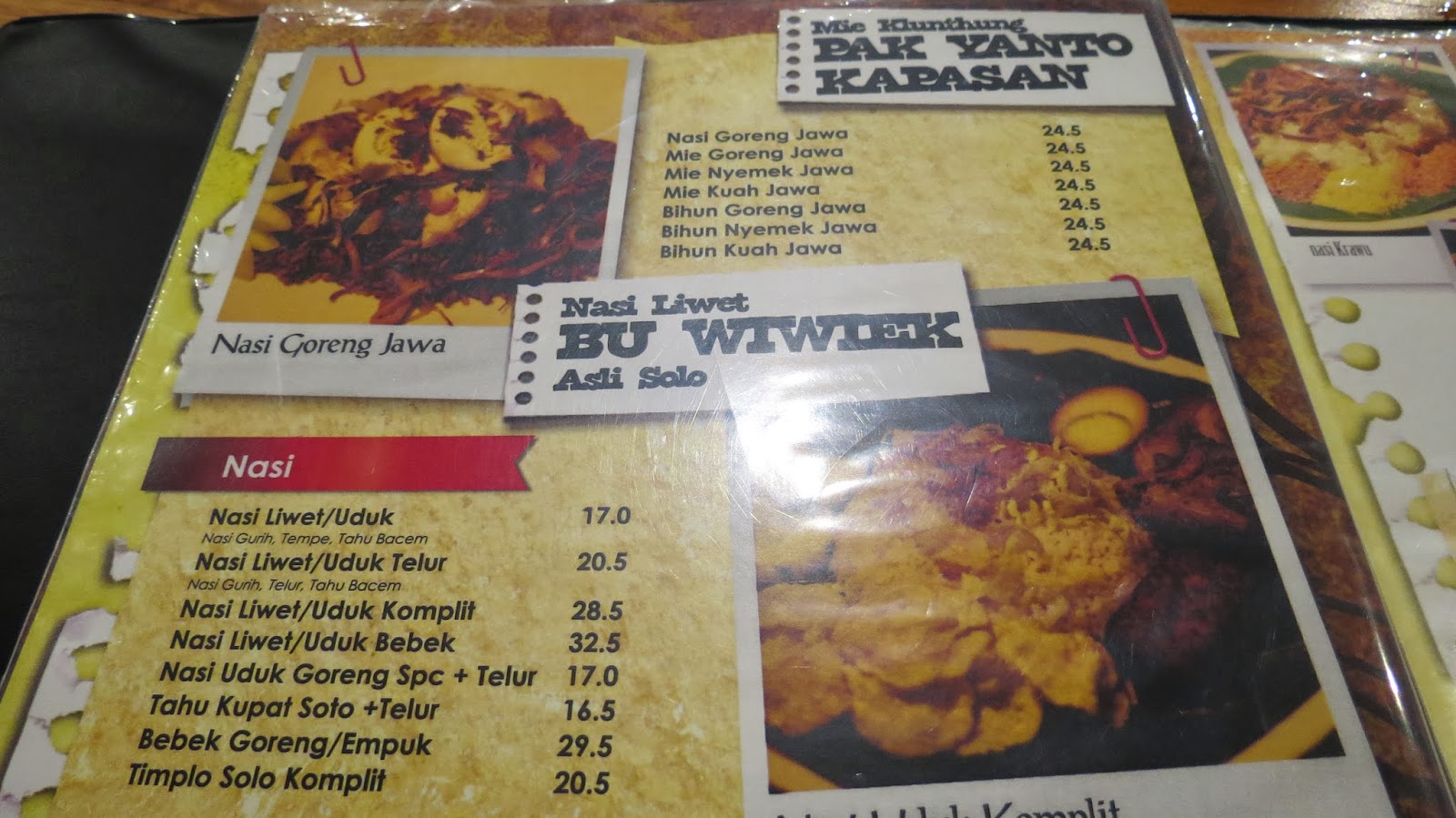 Surabaya Food Stalls & Restaurant: Amboja Bistro Diponegoro
