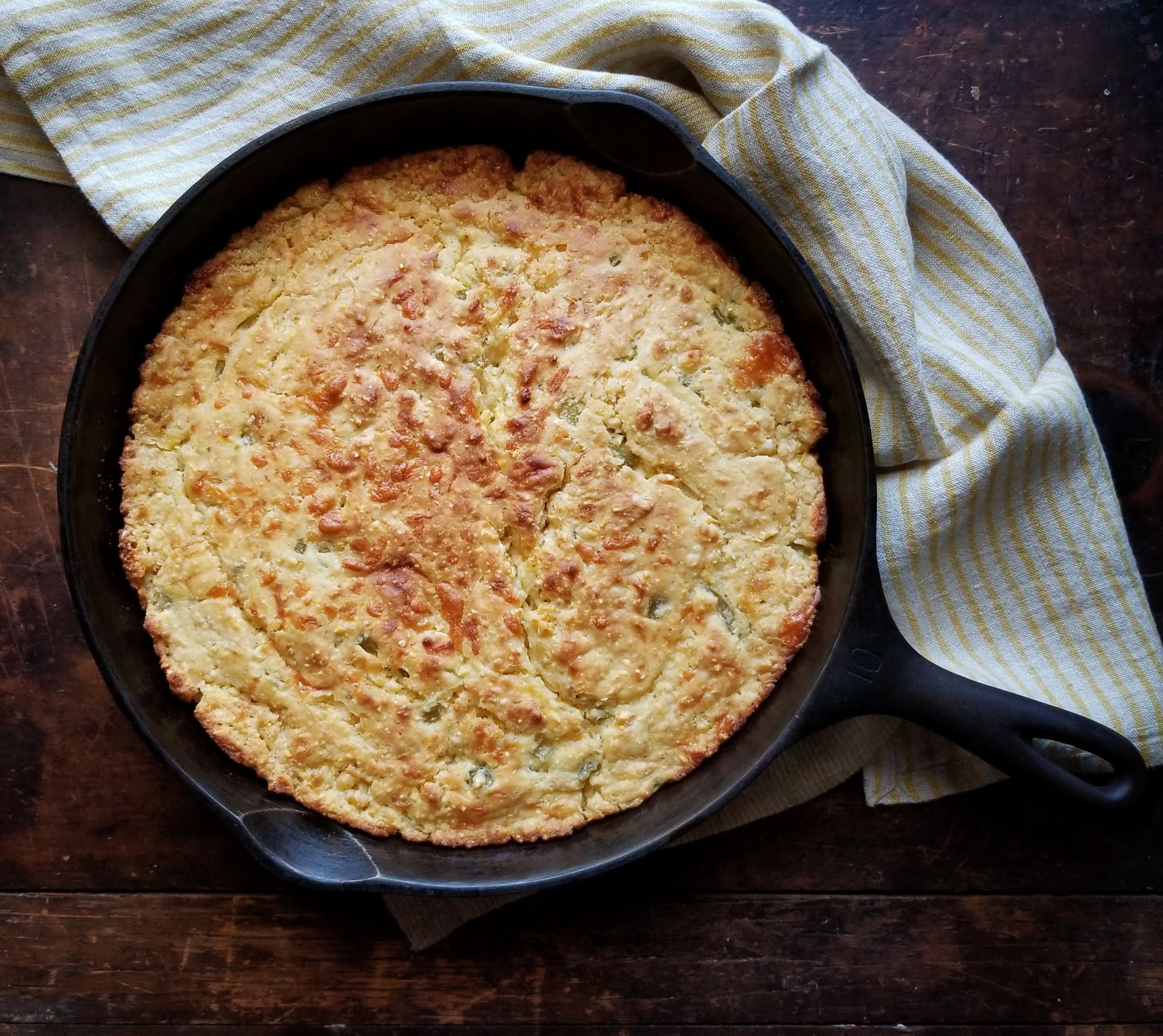 salted sugared spiced™: Green Chile Cornbread