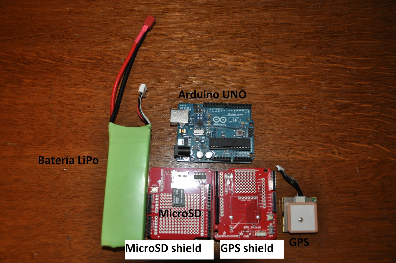 Viajar es Vivir: GPS Logger con arduino y EM406A