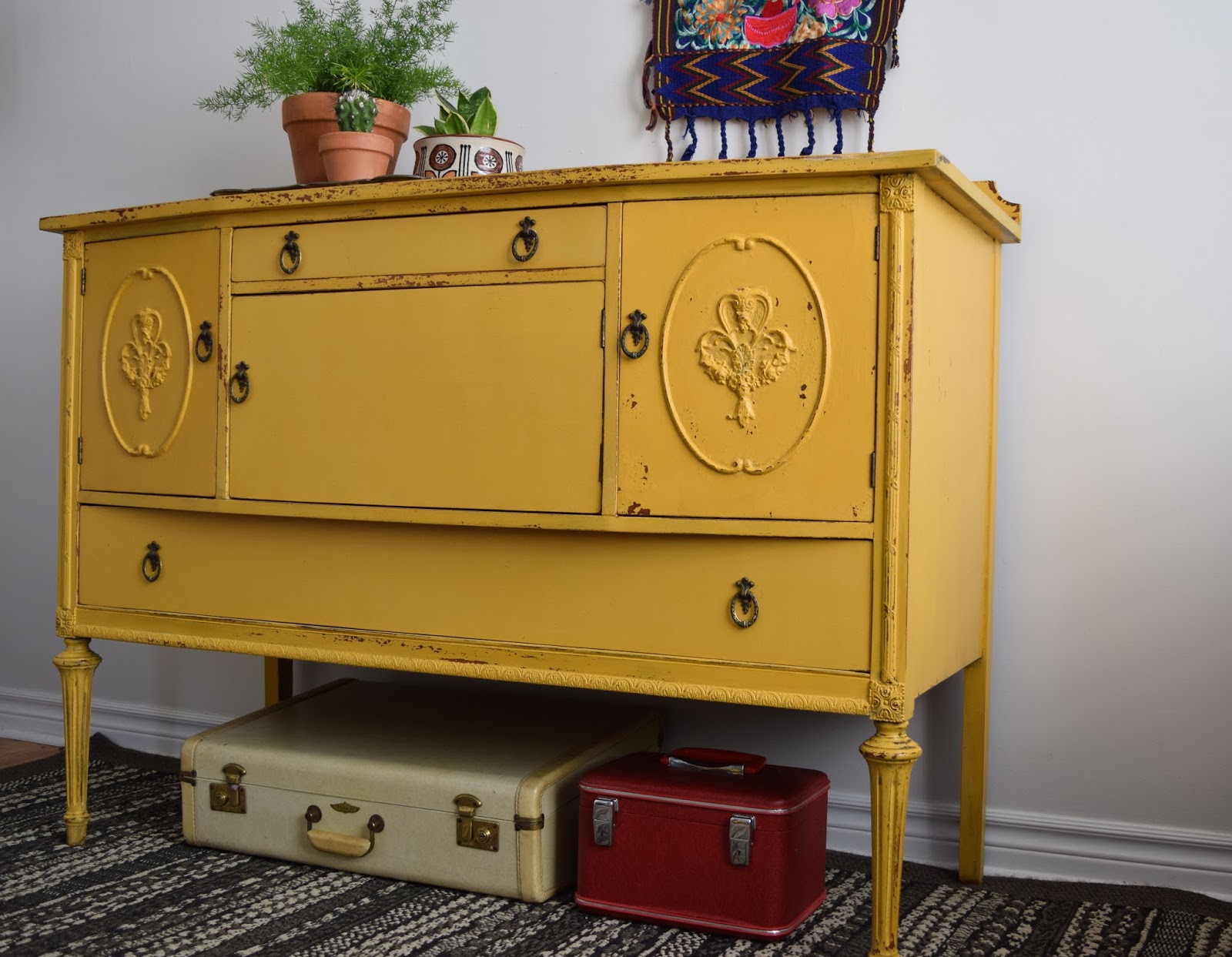 Poppyseed Creative Living: Marigold Yellow Sideboard