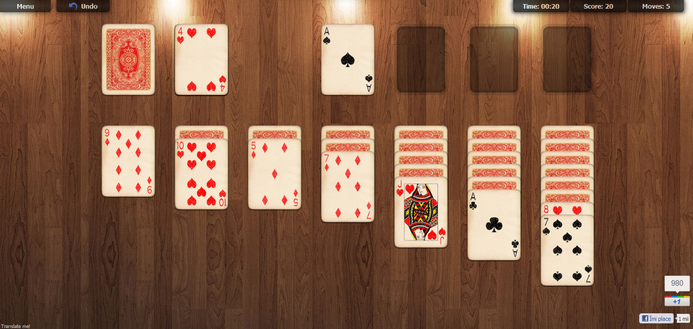 Programe PC: Pasjans Online - Joaca Solitaire direct din browser