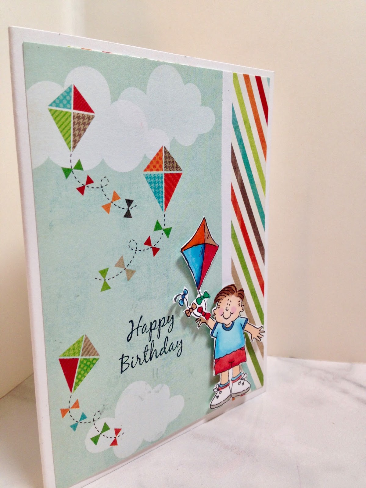 Amy's Creative Pursuits: A Handmade Boy’s Birthday Card