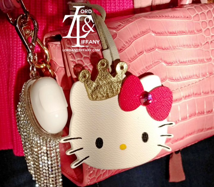 Hello Kitty Leather Bag Charm — Lord and Tiffany™ Life & Style ...