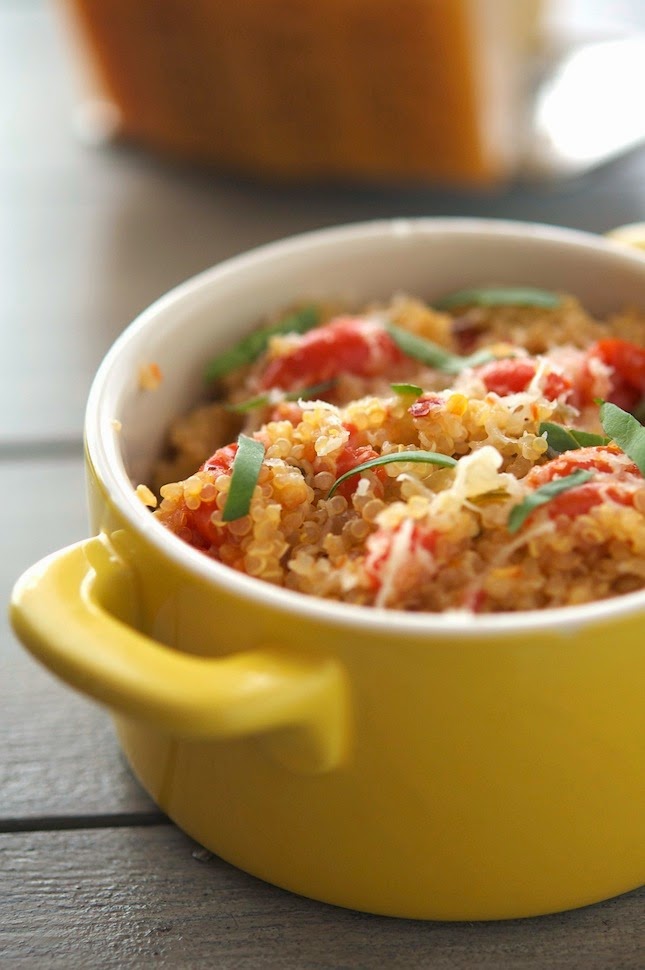 The Iron You: One-Pan Mediterranean Quinoa