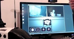 Using gestures and voice commands to control the robot