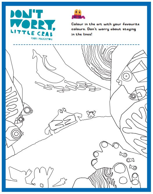 Picture Book Party: Don't Worry Little Crab by Chris Haughton