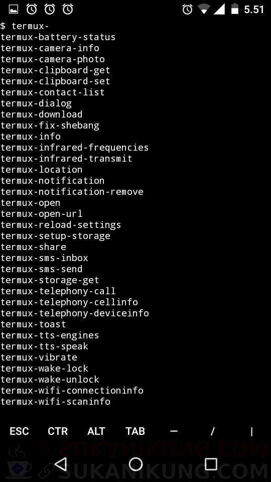 Termux commands