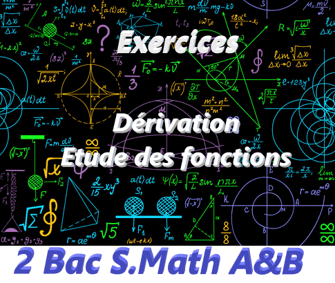 Dérivation et étude des fonctions - Série corrigé d'exercices