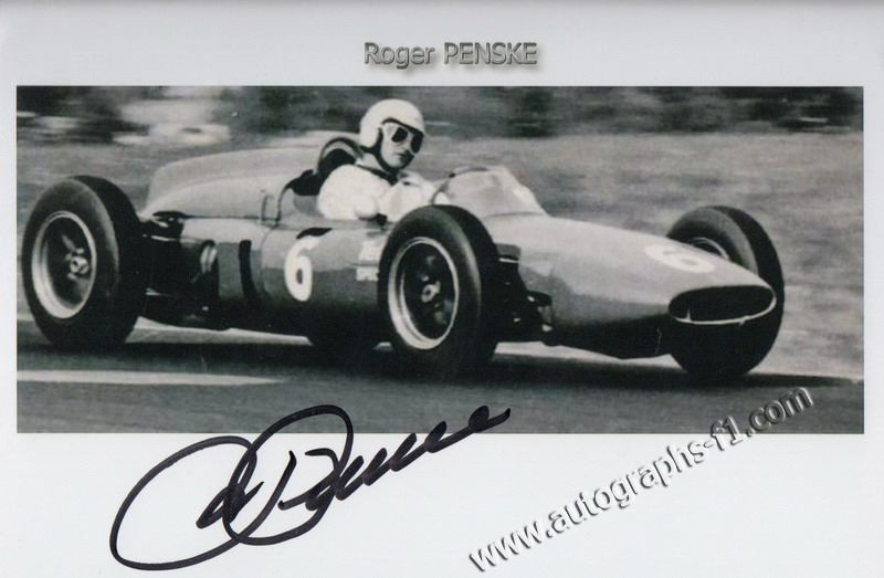 Autographs-F1: Roger PENSKE