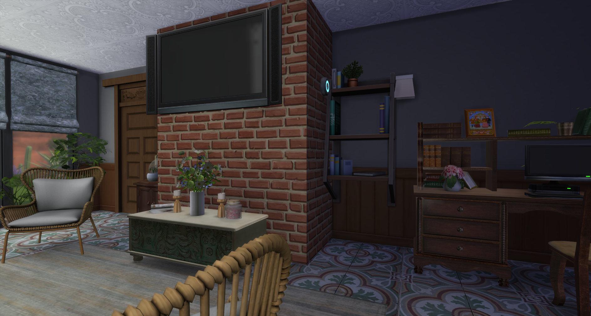 The Sims Powder Room: The Cronhardt
