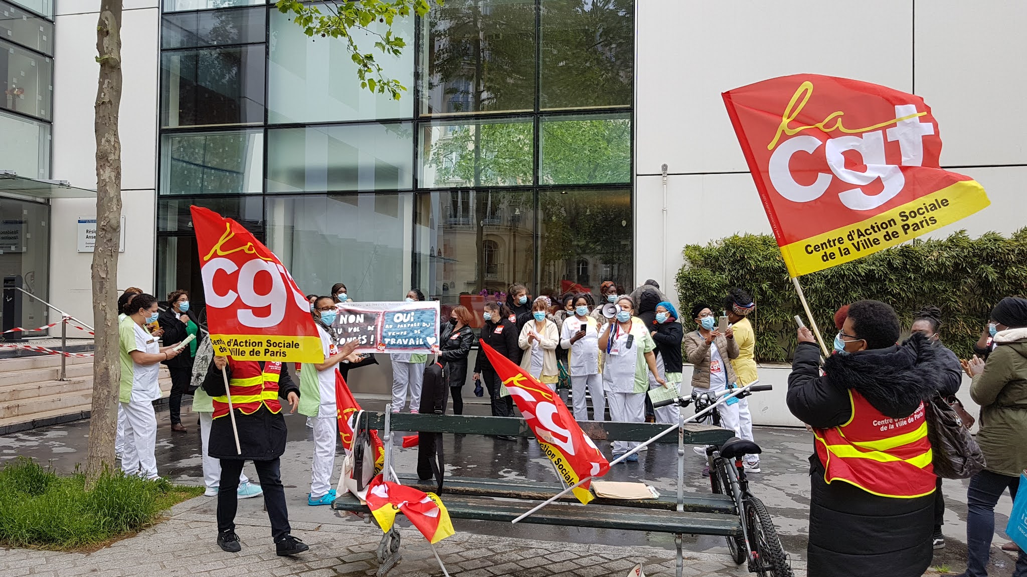 Le syndicat CGT des personnels du Centre d'Action Sociale de la Ville ...