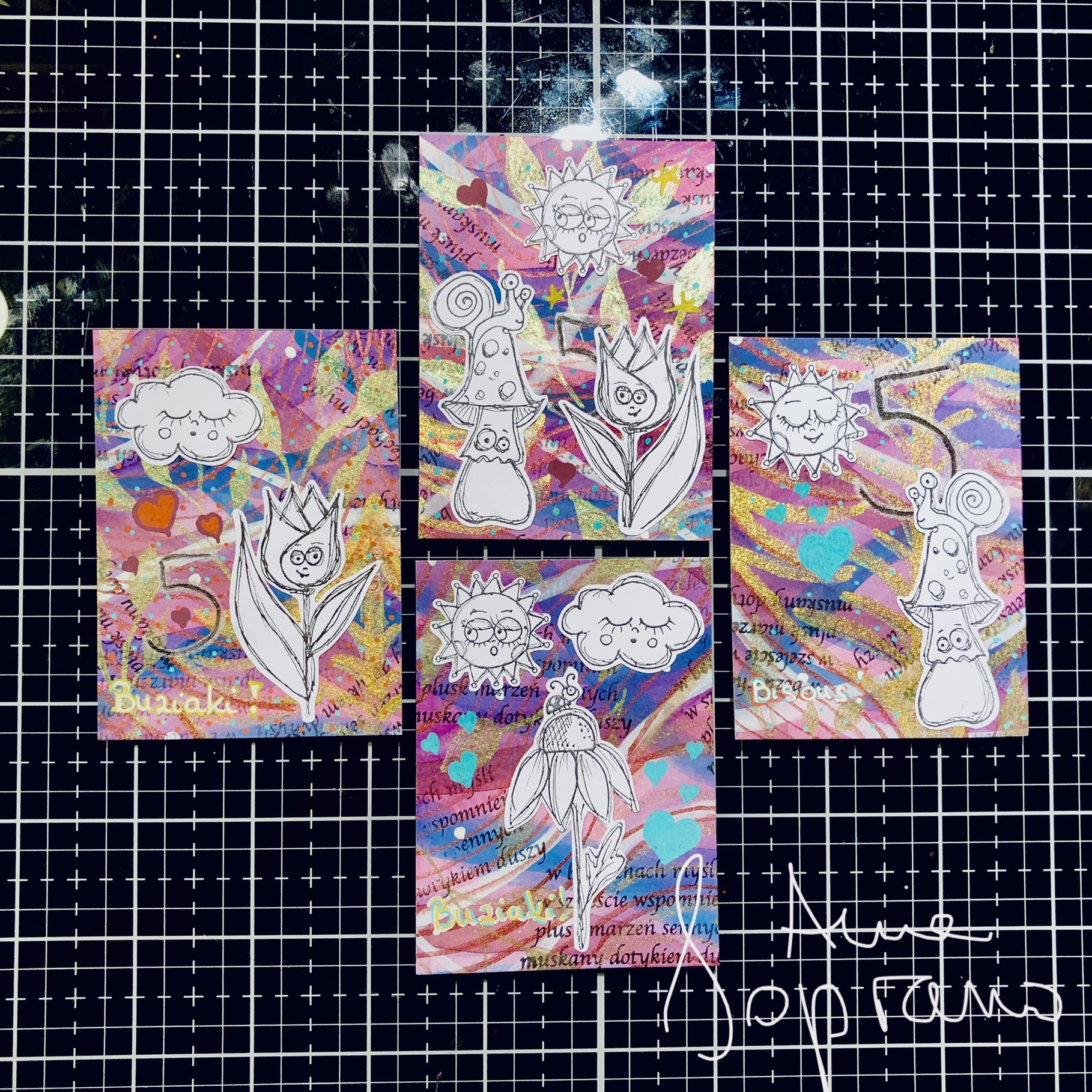 Ania Paper Craft: ATC cards
