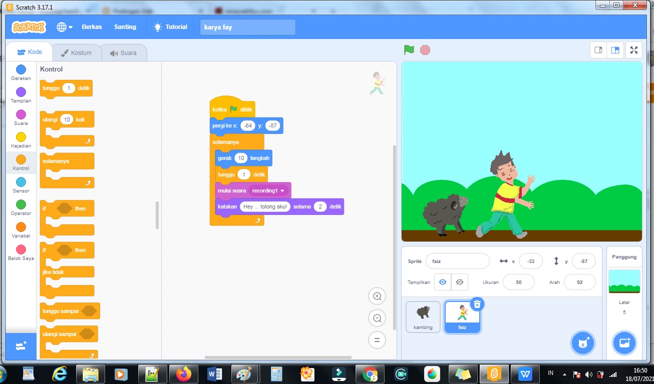 Belajar Coding dengan Scratch | ernawatililys.com
