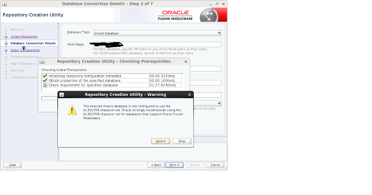 Abdulwasiq The Selected Oracle Database Is Not Configured To Use The