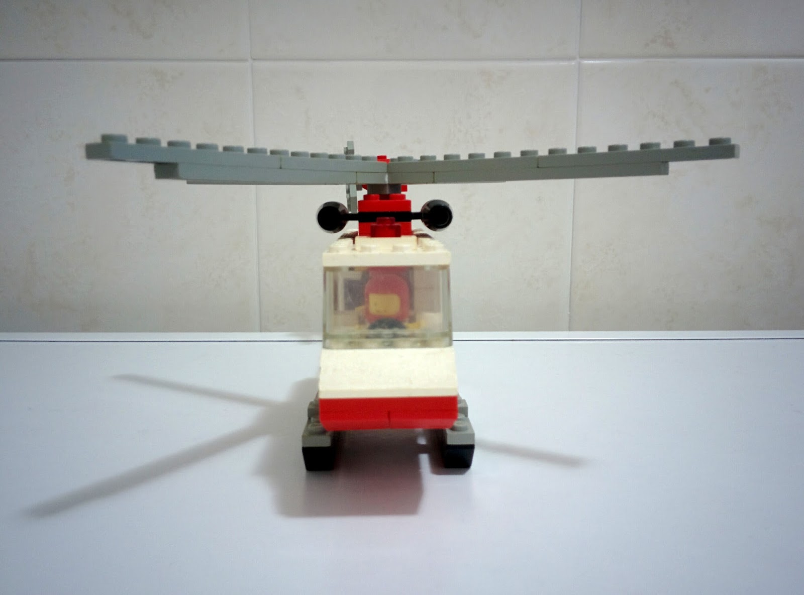 lowcuras: LEGO set 6691 elicottero Croce Rossa - Red Cross helicopter