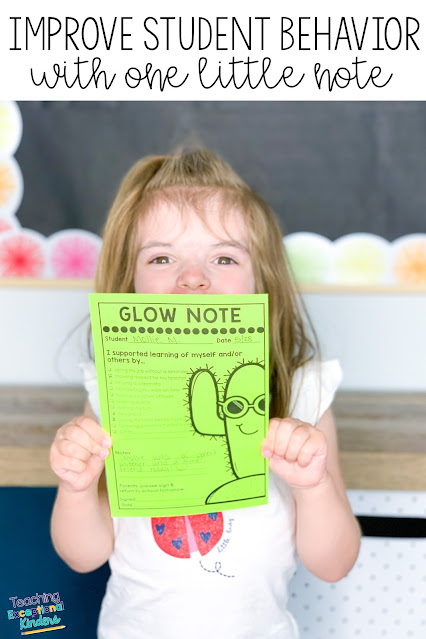 How A Simple Note Can Improve Student Behavior in the Classroom ...