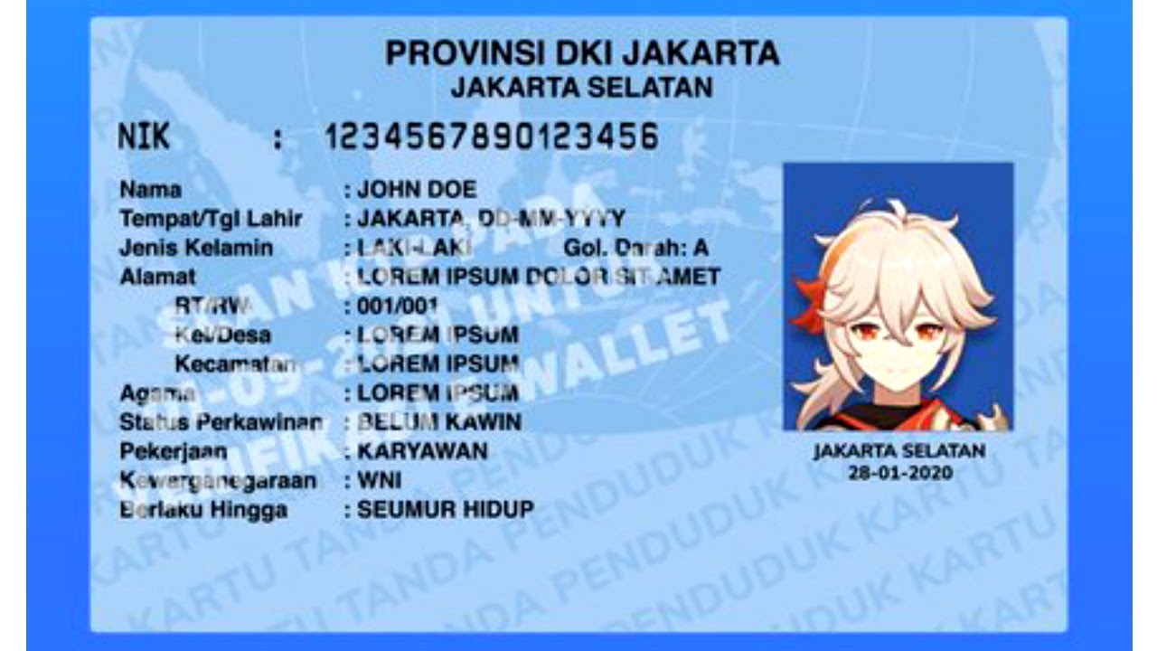 Cara Memberi Watermark di KTP Elektronik, Untuk Mencegah Penyalahgunaan ...