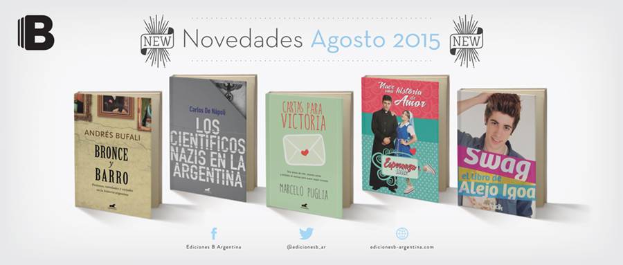 LIBROS: Novedades Ediciones B