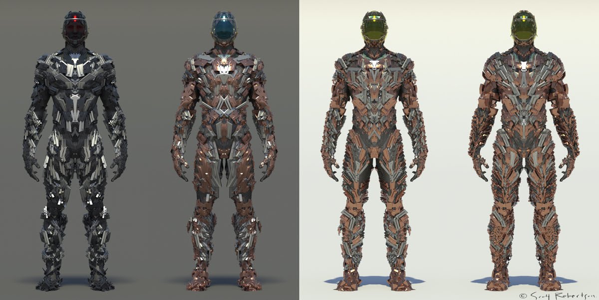 DRAWTHROUGH jr.: modo replicator suits