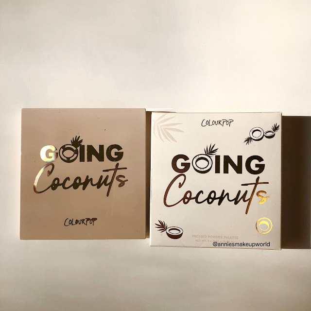 AnniesWorld: Colourpop Going Coconuts Eyeshdow Palette Review & Swatches