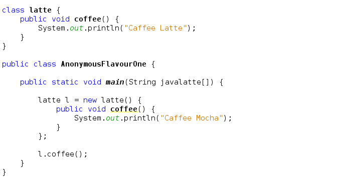 Java Latte Flavors Of Nested Classes In Java 8