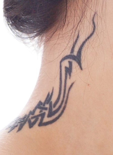 styles magazine: tribal neck tattoos for designs