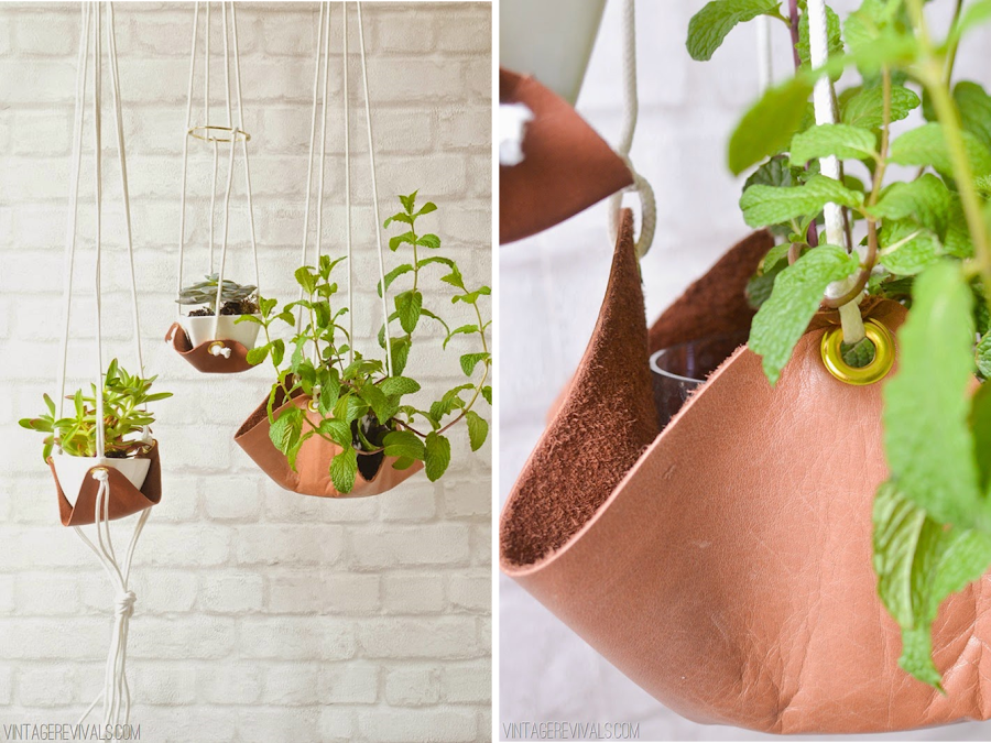 Maceteros colgantes: tutorial paso a paso | Decoración