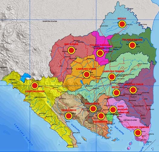 24+ Peta Kabupaten Lampung Pictures