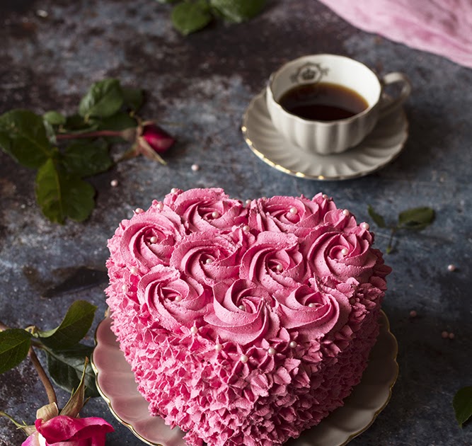 Heart Rose Cake - Cuore di Sedano