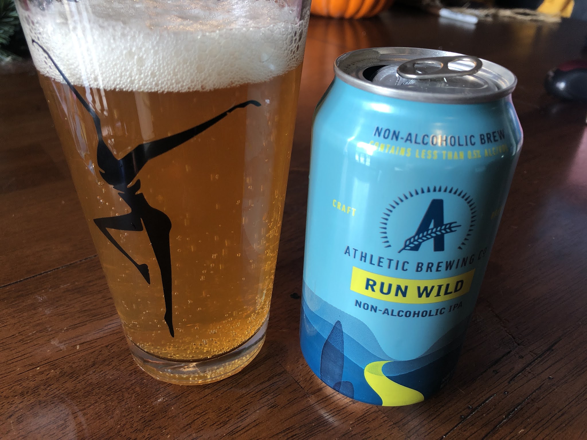Run Wild IPA (Non Alcoholic / Near Beer) Review - 11 January 2021.