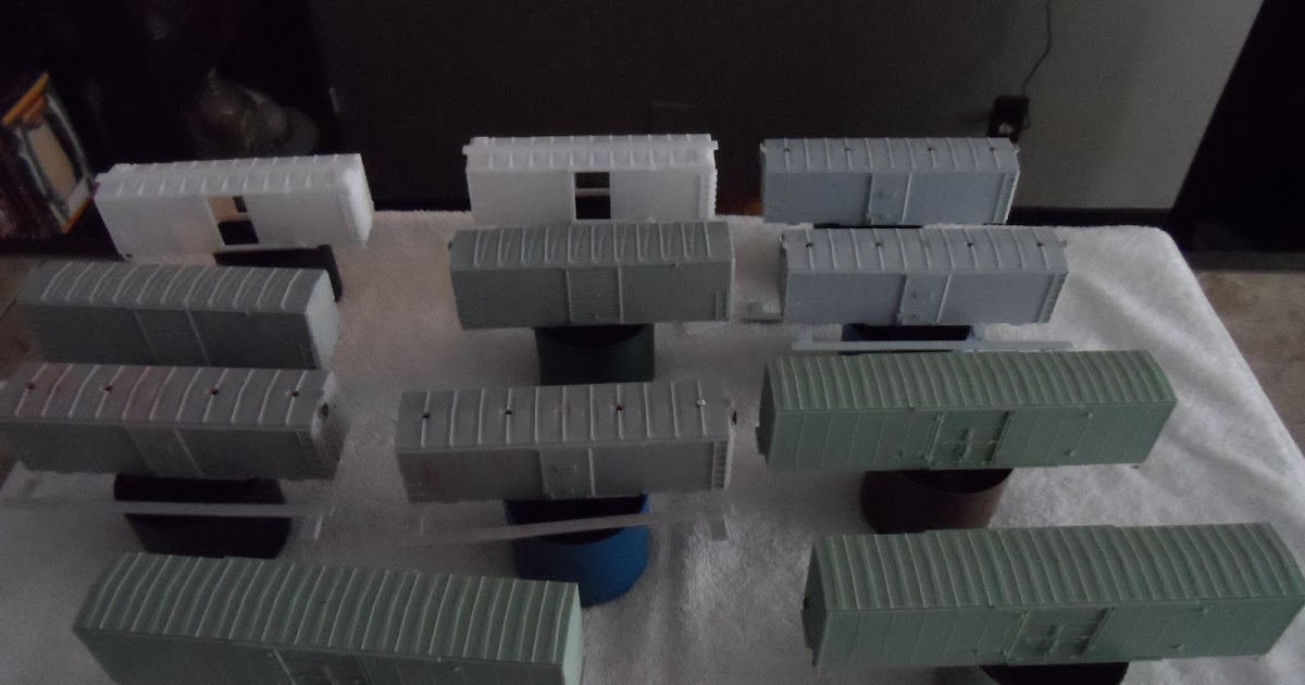 New York Central Train Layout: Another Joint APRR / NYCTL Paint Project