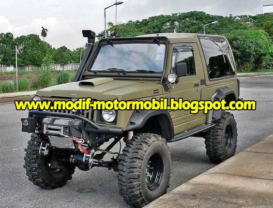 Modifikasi Suzuki Jimny Sierra - Modifikasi Motor Mobil Terbaru 2019
