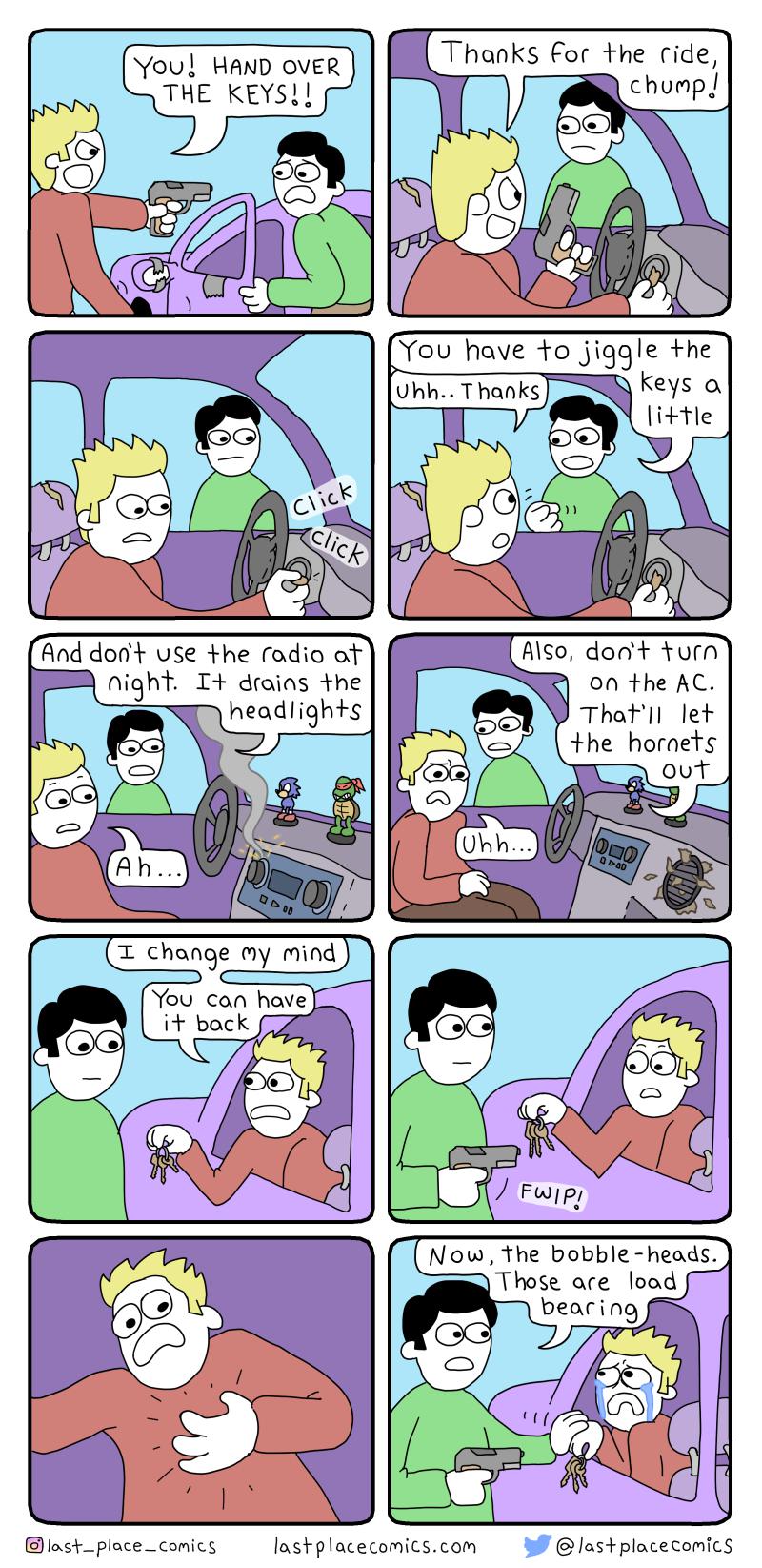 Hand Over the Keys! (Comic) - YourDestinationNow