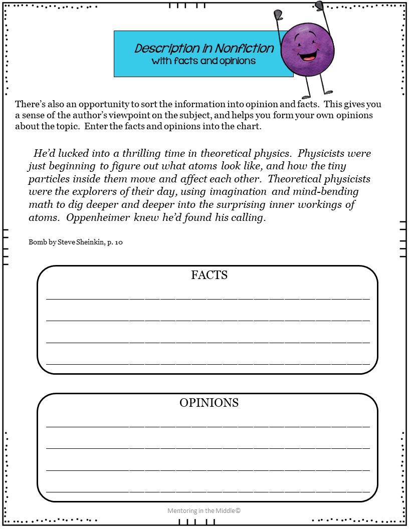 How to help your students better understand descriptive text {Freebie ...