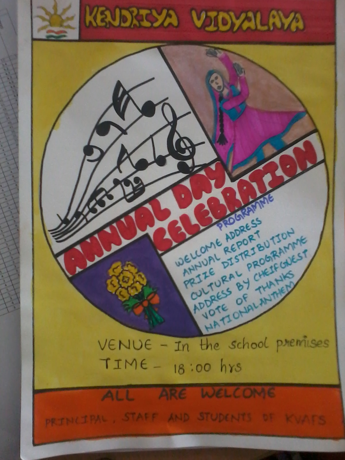 ART Palettes: Annual Day Posters made by Students