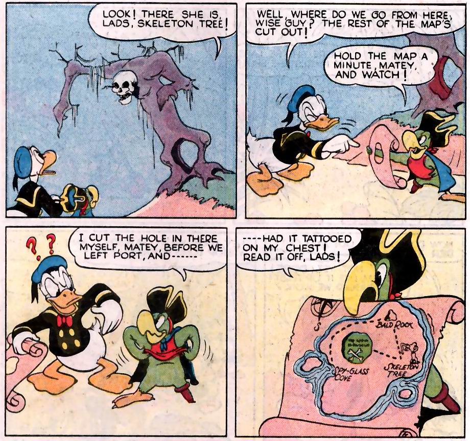 Duck Comics Revue: "Donald Duck Finds Pirate Gold"