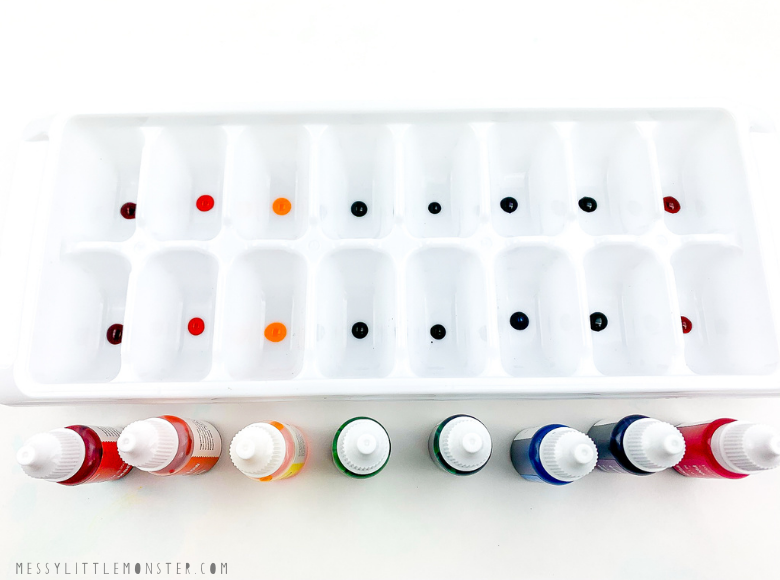 Rainbow Ice Snow Activity for Kids - plus ideas for if you have no snow ...