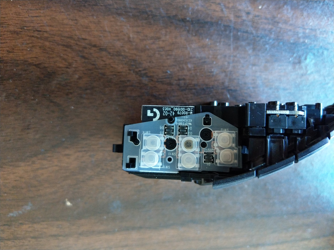 滑鼠 更換按鍵、拆解: 羅技 Logitech G604 無線滑鼠 拆解 & 按鍵更換 - Zippy DF3-P1L0 80M 微動開關 ...