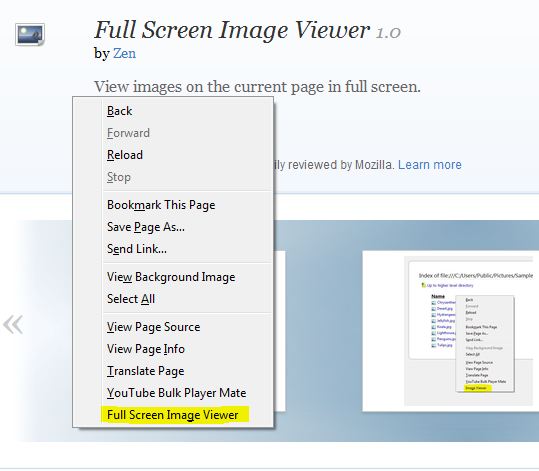 Full Window Image Viewer extension for Chrome - Tips, Tricks and Tools