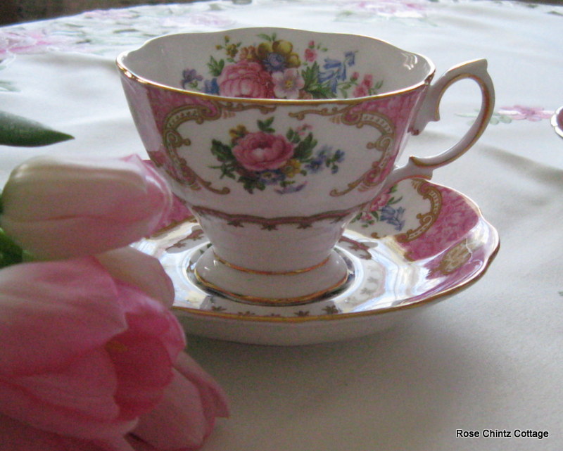 Rose Chintz Cottage: A Pink Tea for Tea Time Tuesday