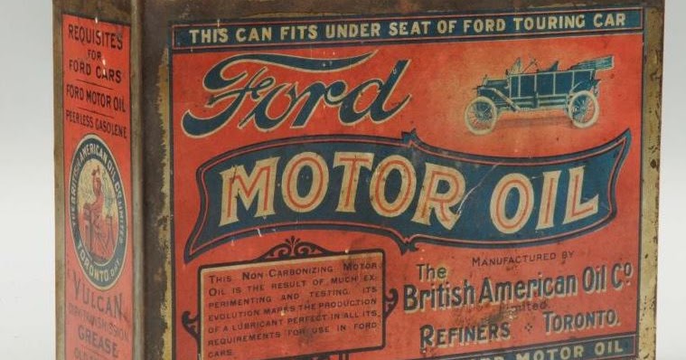 Just A Car Guy: The Ford Motor Oil