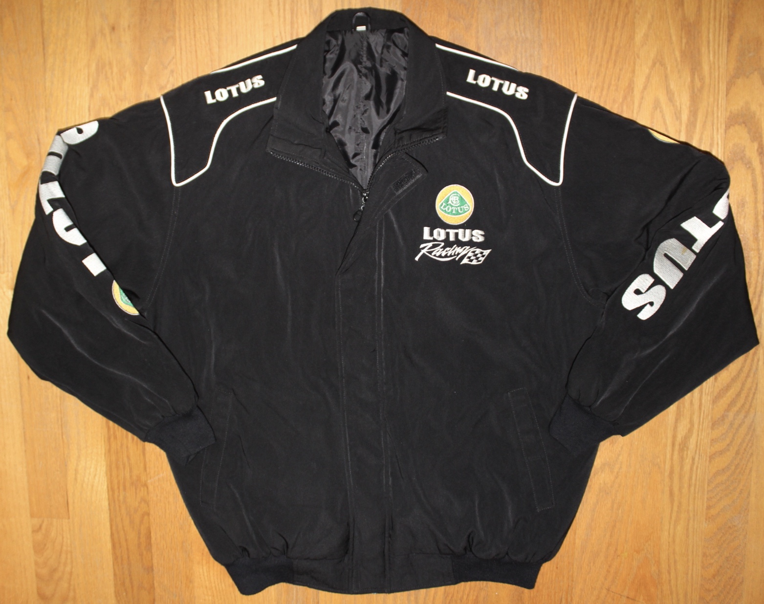 เสื้อแจ๊คเก็ตรถแข่ง ใส่กันหนาวกันลม LOTUS MOTOR SPORT TEAM RACING ...