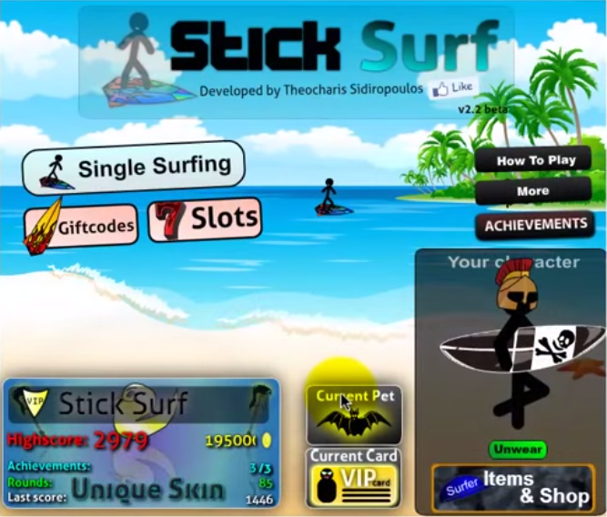 Stick Surf