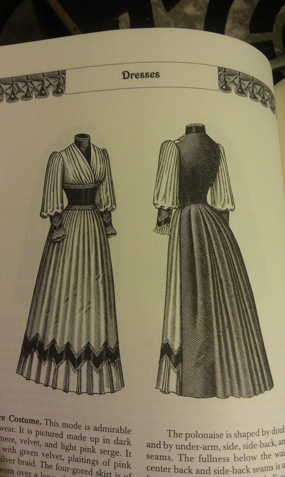 Threadbare Velvet: Victorian Dress 1888/9. Rating: Ambitious!