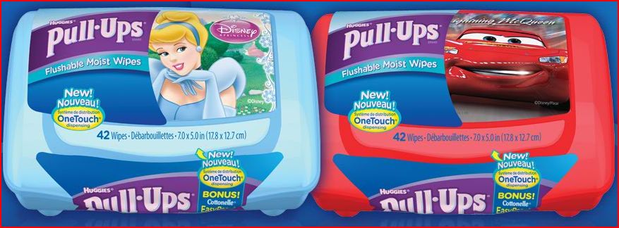 Thrifty Clipper: Free Pull-Ups Flushable Wipes