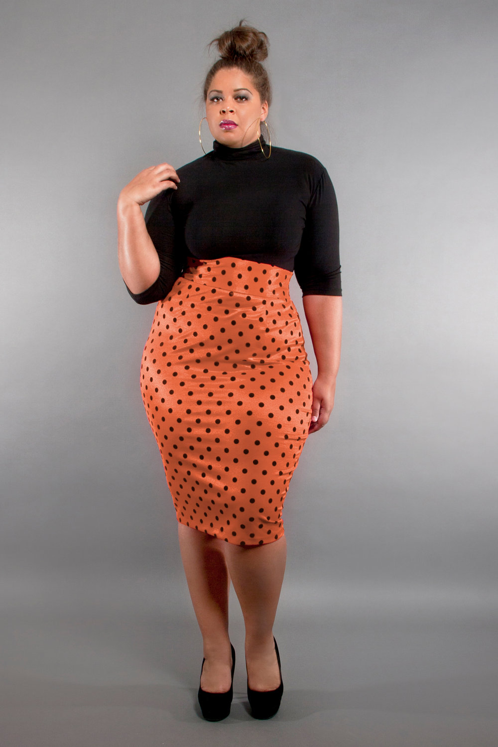 Gyver La Trend Confidence Is Sexy Plus Size High Waist