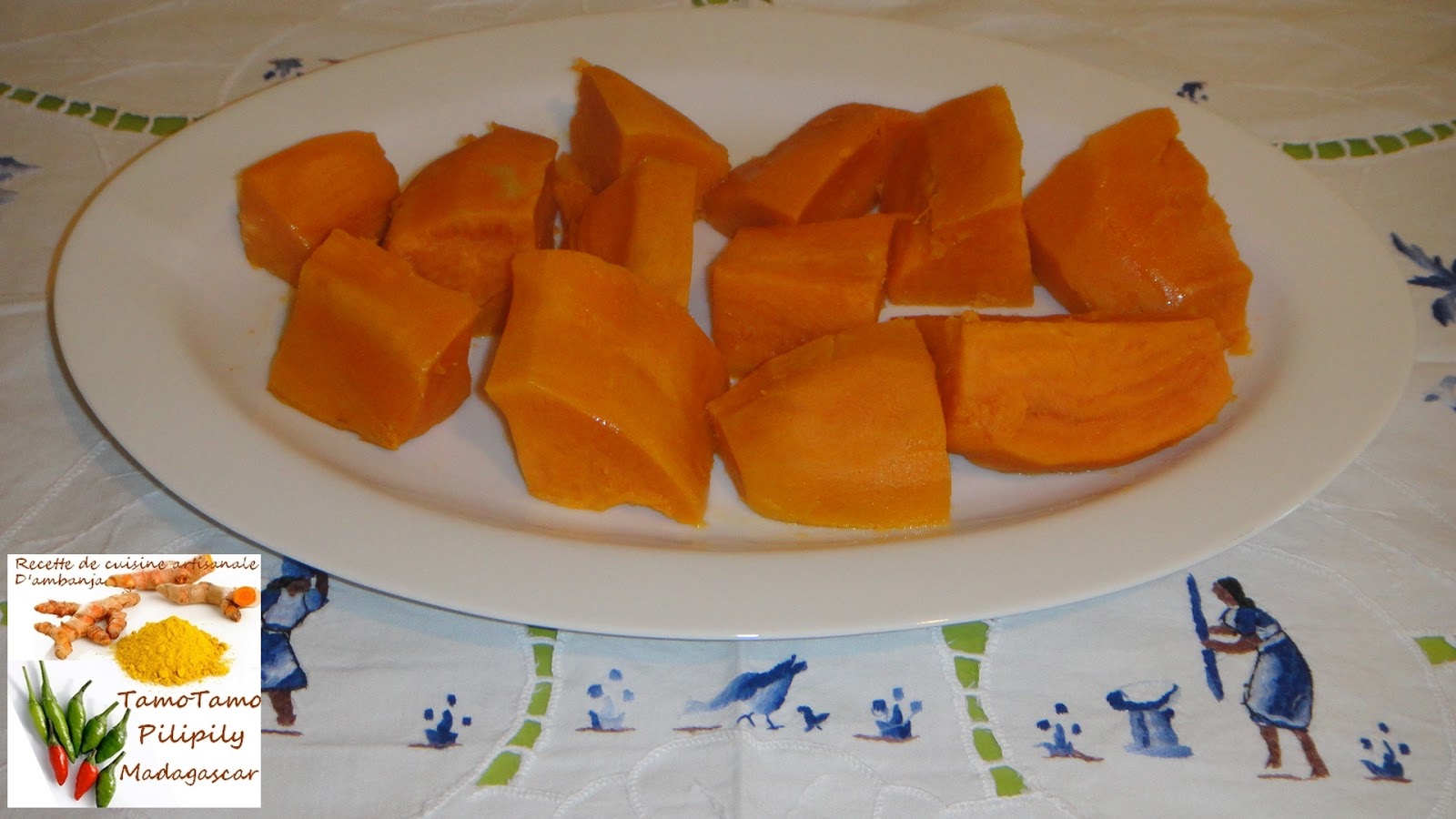 Cuisine artisanale d'Ambanja ( Madagascar ): Patate douce à la chair ...