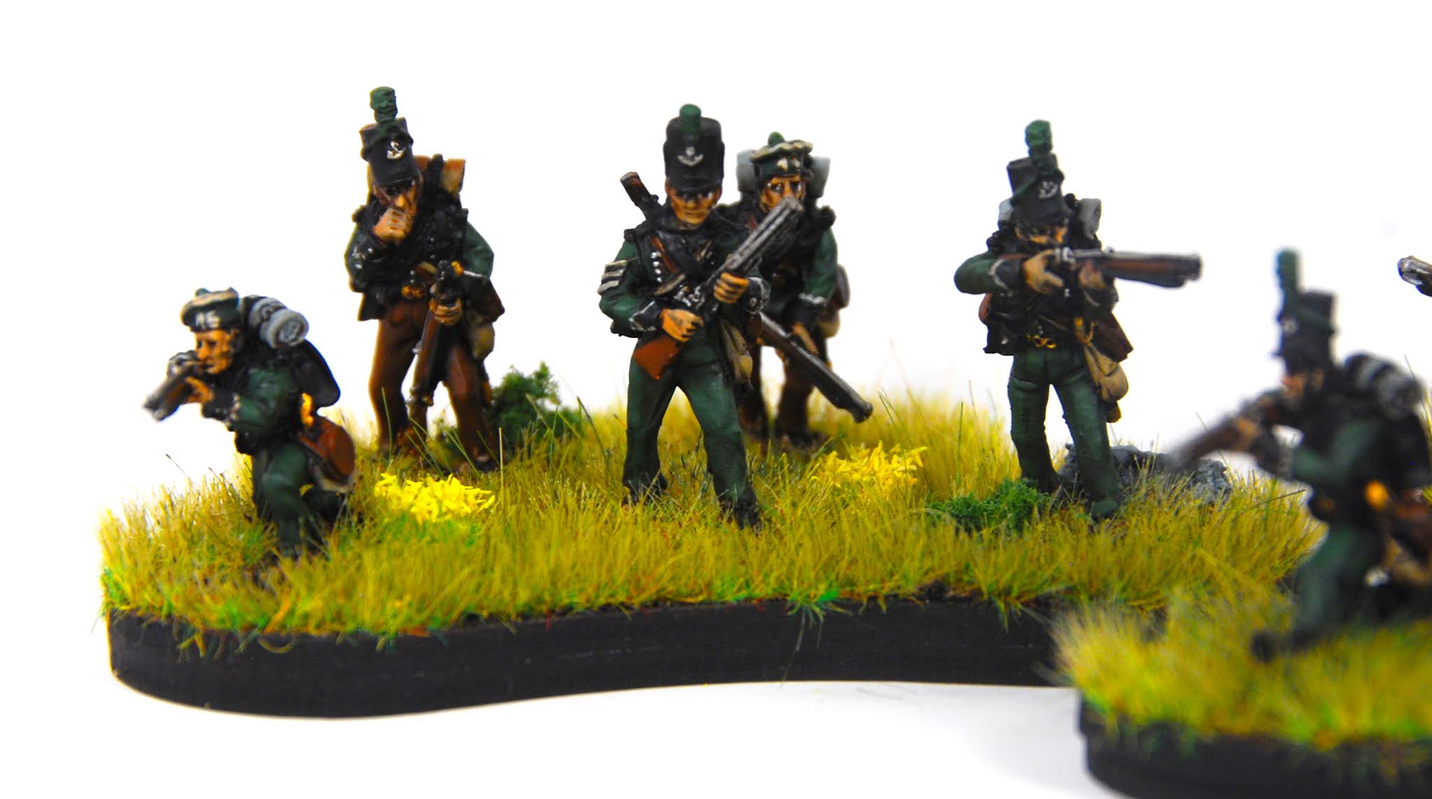 Lord Ashram's House of War: Painted up my own 28mm 95th Rifles and ...
