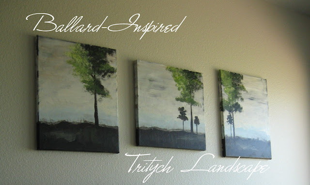 Pickup Some Creativity: Ballard-Inspired Triptych Landscape