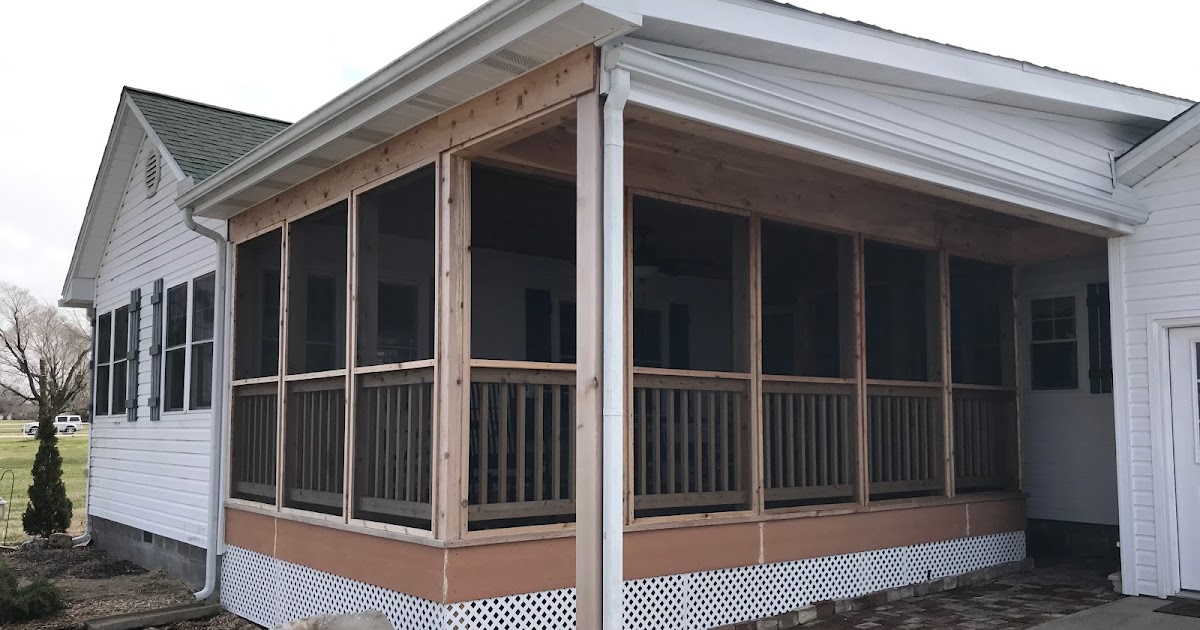 Your Home Pro Man: Cedar Screen Rooms!